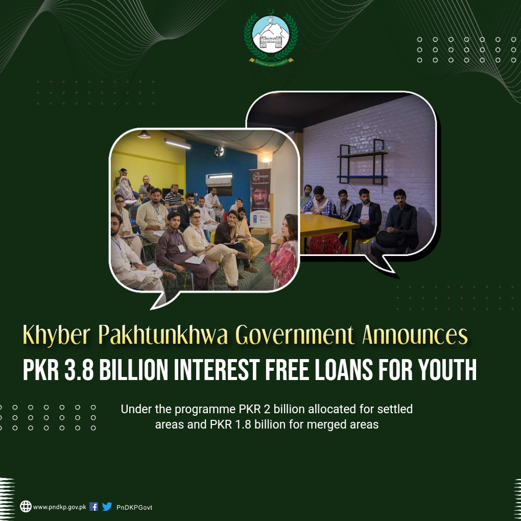 KP Government Decided to Provide Interest-free Loans to Youth ...