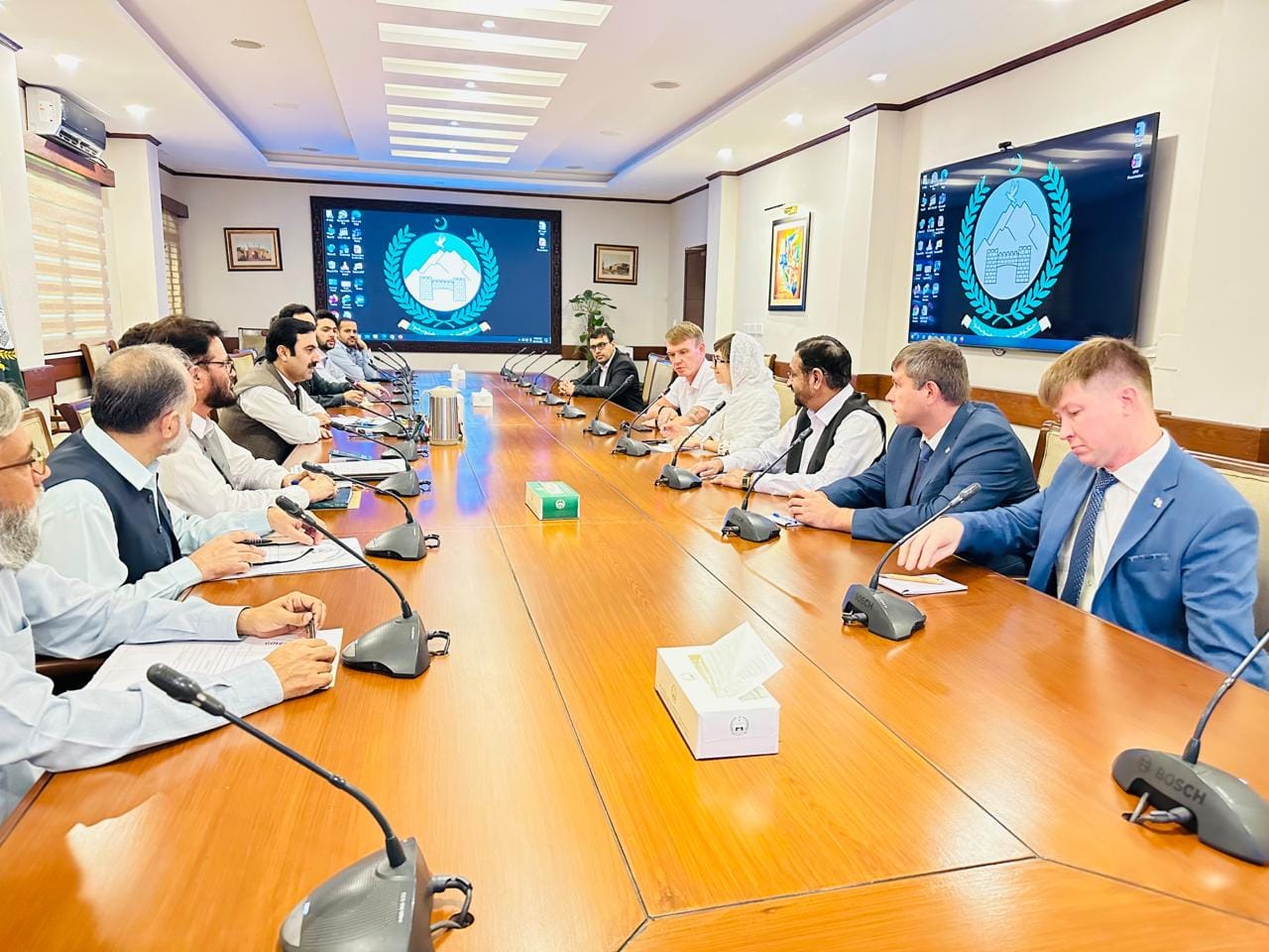 Delegation of The Russian Organization FGBI-ARRIAH Visited P&D ...