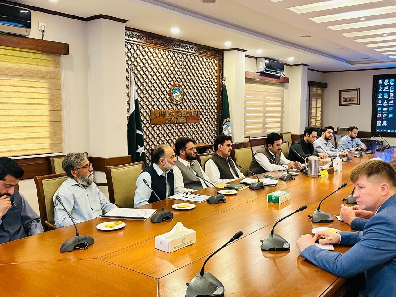 Delegation of The Russian Organization FGBI-ARRIAH Visited P&D ...